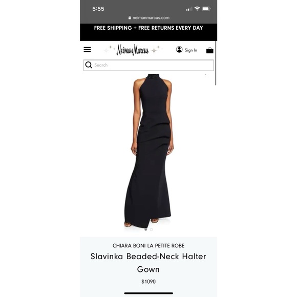 Chiara Boni | Dresses | Chiara Bono La Petite Robe Gown | Poshmark